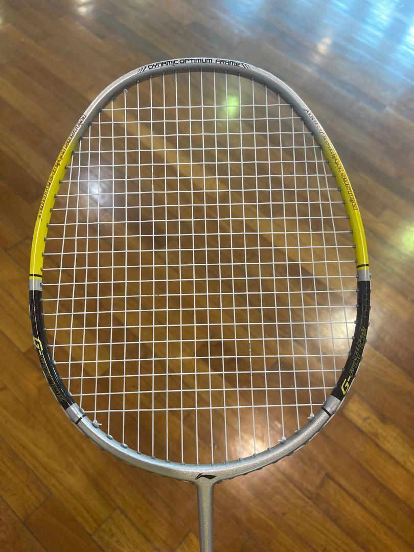 Li Ning G-Force power 1000, Sports Equipment, Sports & Games, Racket ...