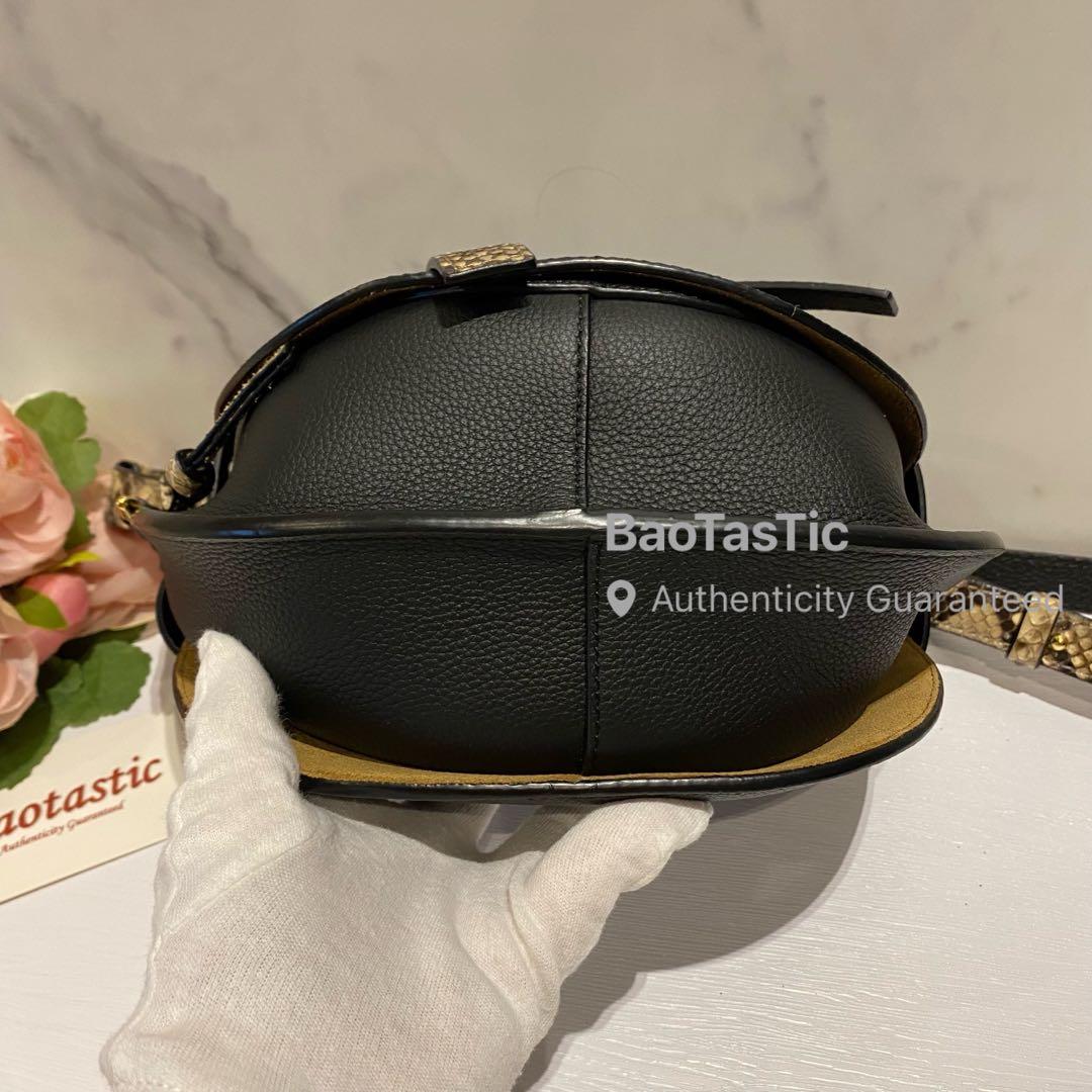 Loewe Gate Bag Small Python and Leather, Luxury, Bags & Wallets on ...