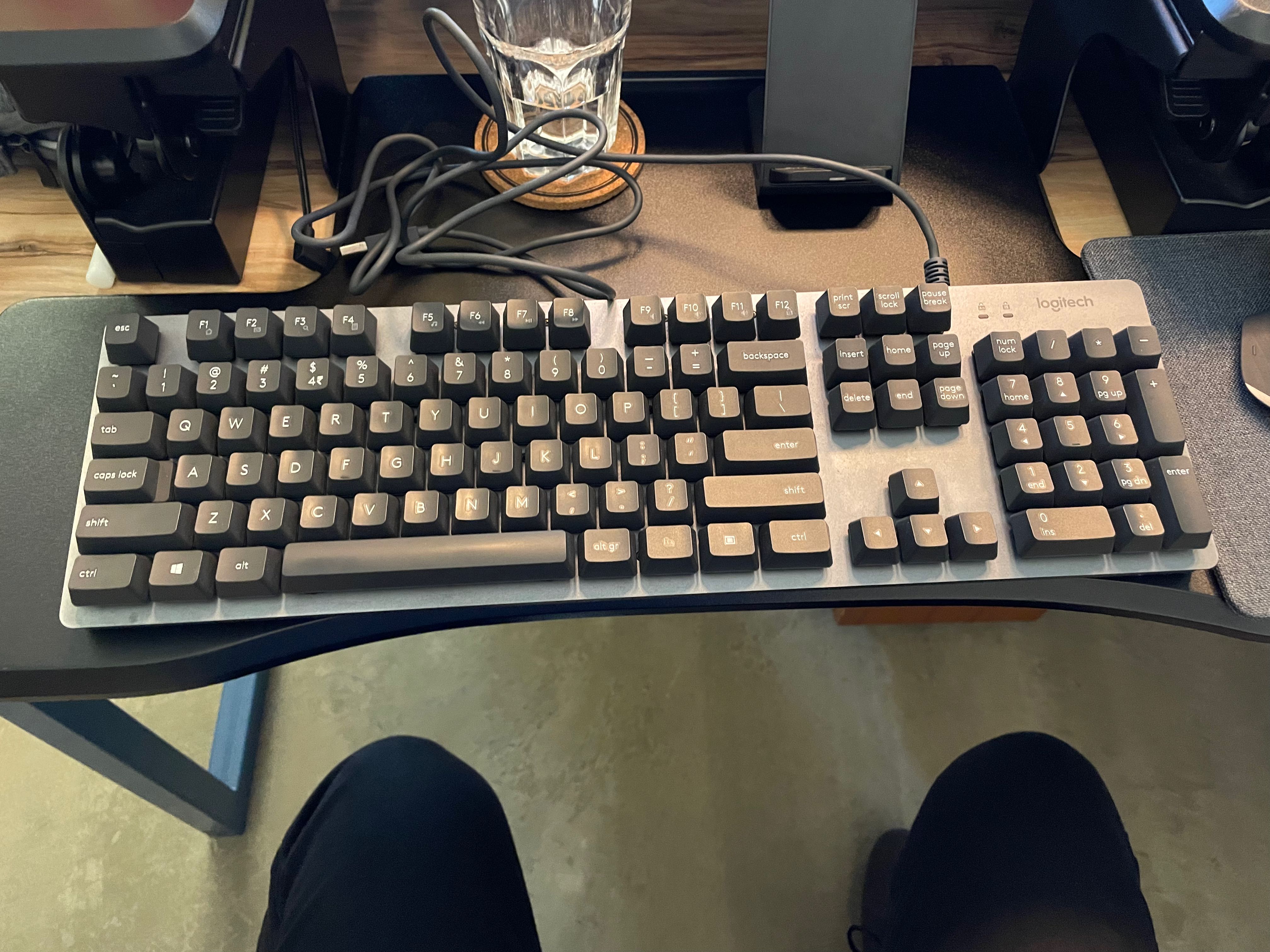 Logitech K840 Mechanical Keyboard, Computers & Tech, Parts ...