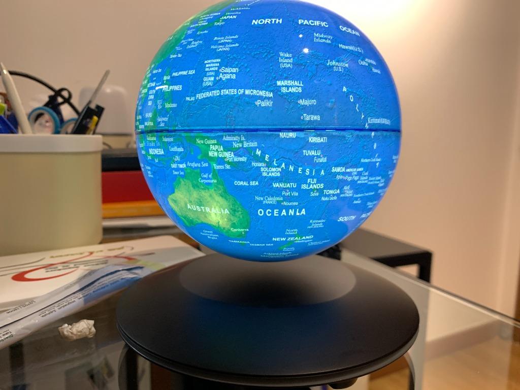 Magnetic levitating globe desktop toy, Hobbies & Toys, Toys & Games on ...