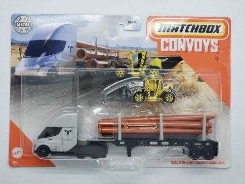 Matchbox Tesla Semi Convoy Truck, 興趣及遊戲, 玩具 & 遊戲類 - Carousell
