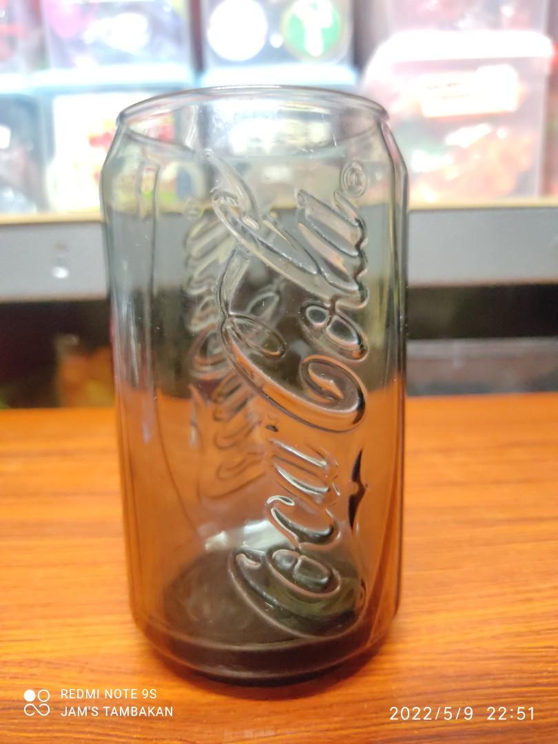 Mcdonalds Coca Cola Can-Shaped Glass, Hobbies & Toys, Memorabilia ...