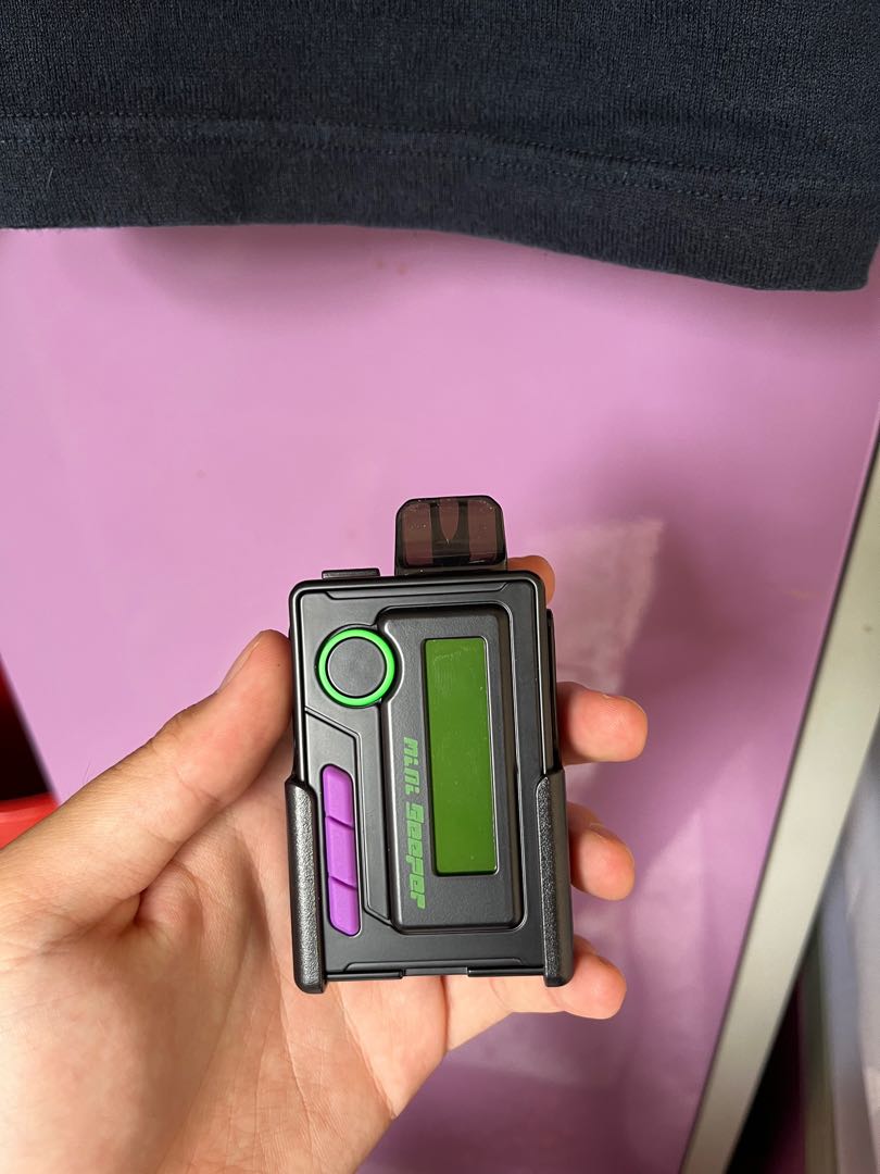 Mini Beeper Old School Black, Mobile Phones & Gadgets, Other Gadgets on ...