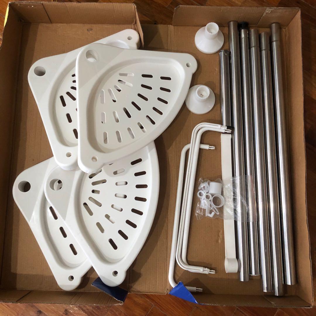 Multi Corner Shelf, Furniture & Home Living, Bathroom & Kitchen ...