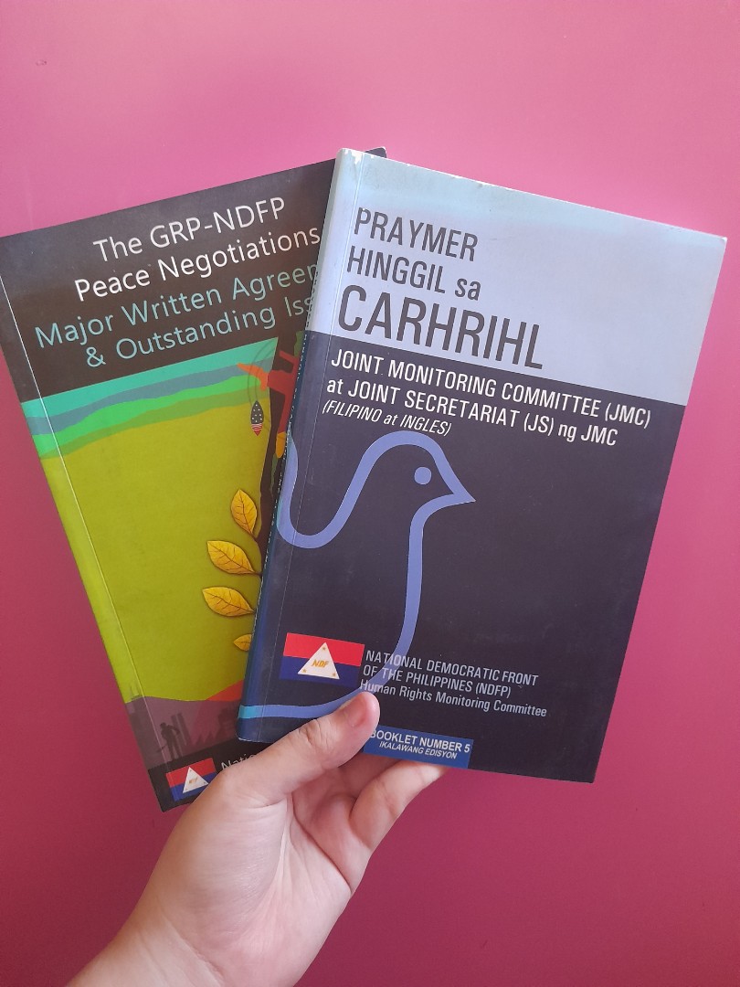 National Democratic Front of The Philippines (NDFP) BOOK set with free ...