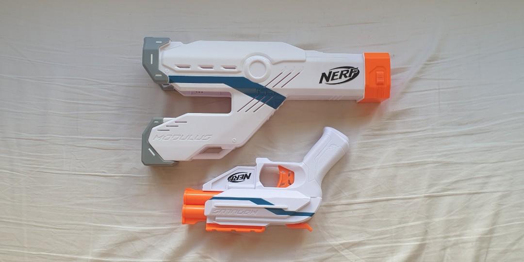 Nerf Modulus Mediator stock blaster, Hobbies & Toys, Toys & Games on ...