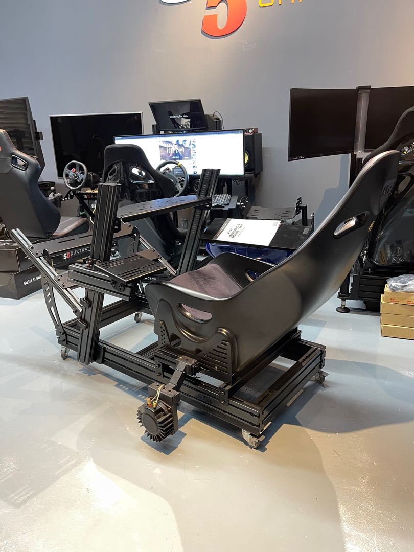 Next Level Racing F-GT Elite wheeldeck edition ES1 seat / aluminium rig ...