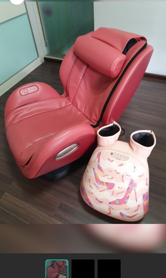 Osim uDivine mini Massage Chair + Ustiletto leg massager, Health ...