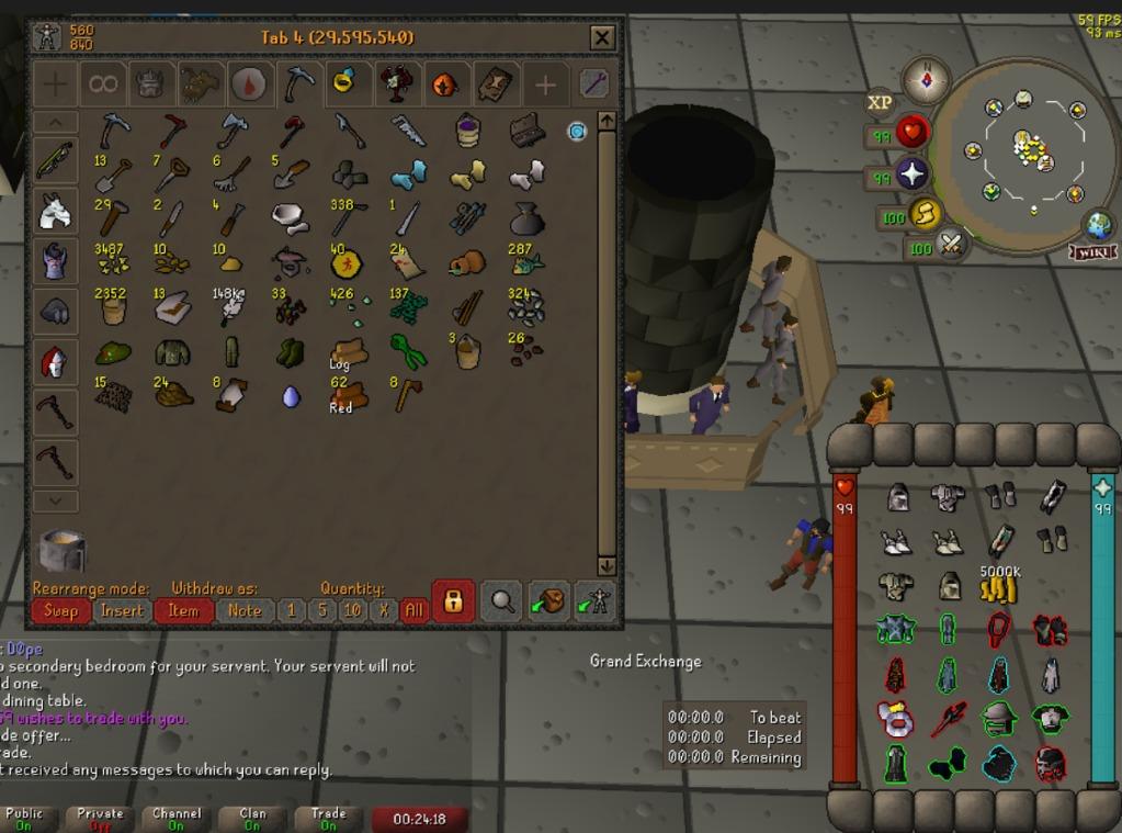 OSRS Oldschool Runescape Maxed 2277 total level account inferno cape ...