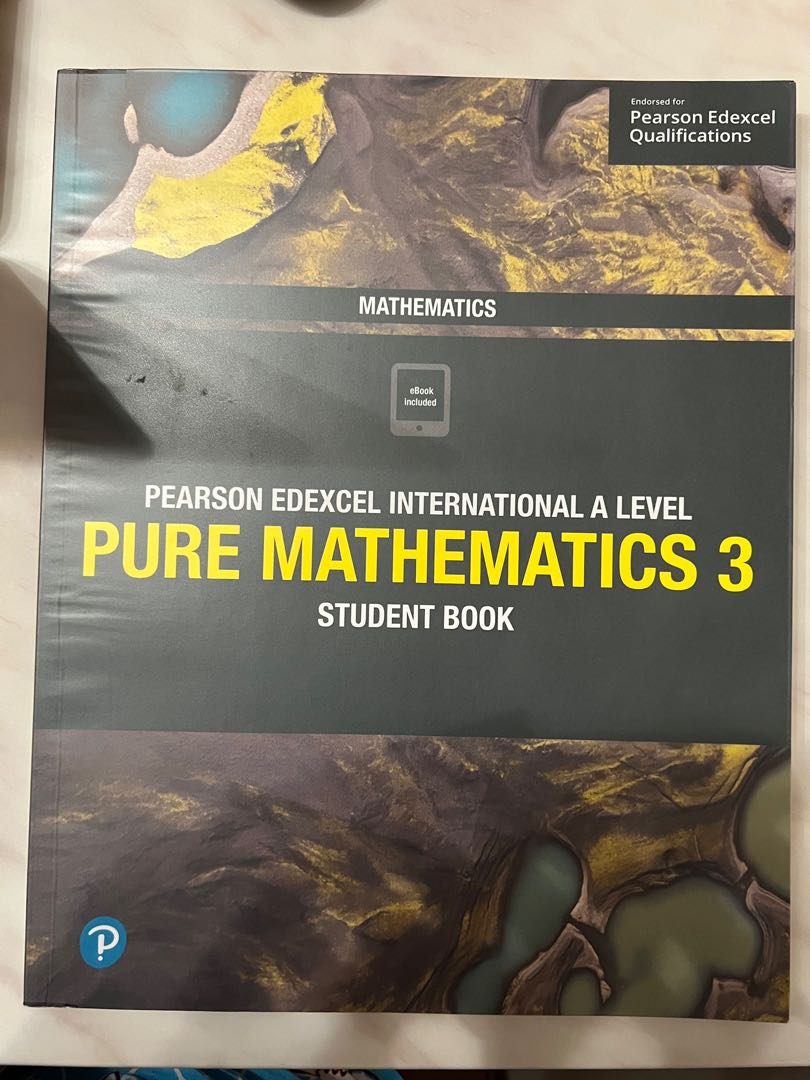 Pearson edexcel international A Level pure mathematics 3, 興趣及遊戲, 書本 ...