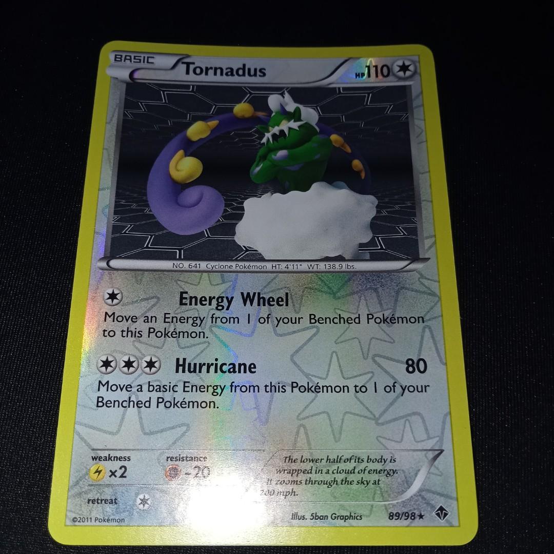 (Vintage) Pokemon TCG Cards 2011 Emerging Powers Tornadus Reverse Holo ...