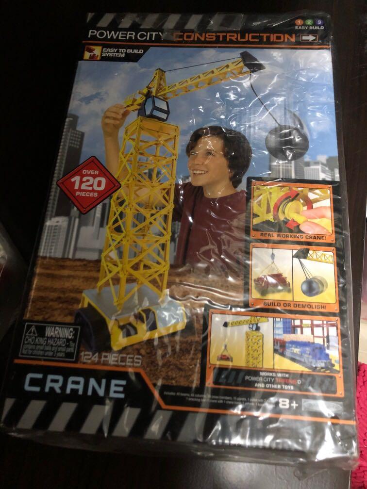 全新絕版-Power City Construction 124pieces砌模型, 興趣及遊戲, 玩具 & 遊戲類 - Carousell