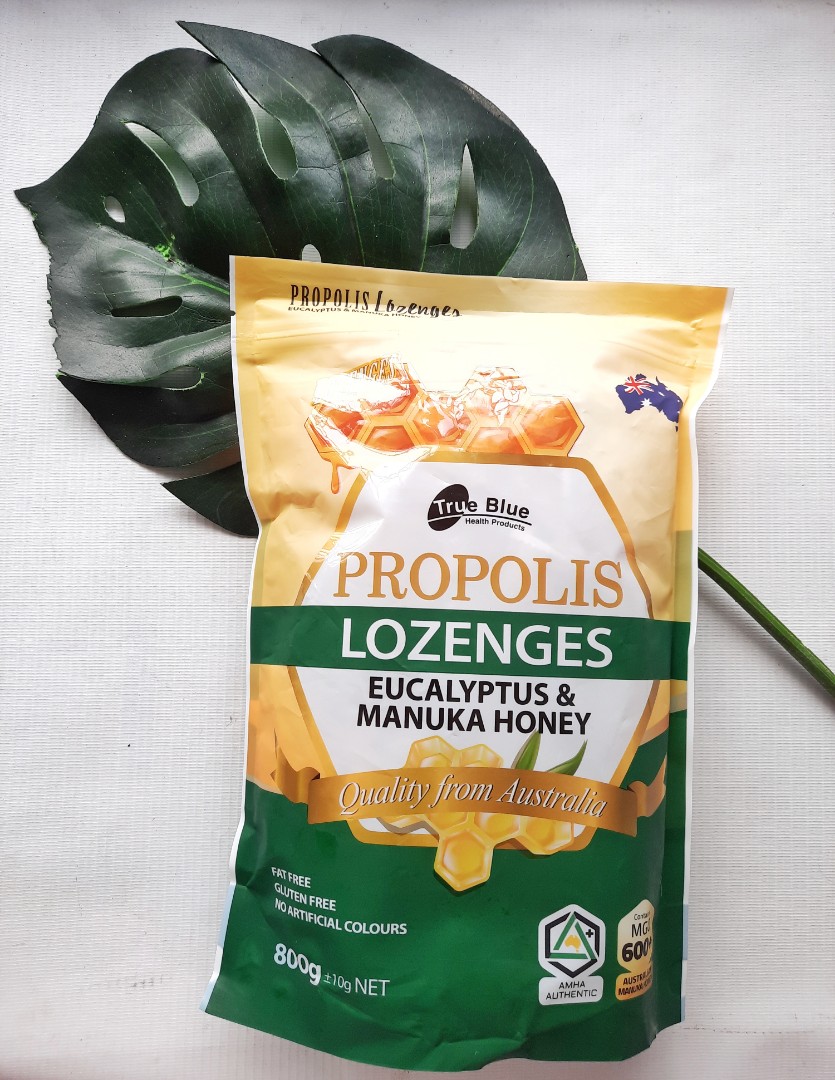 Propolis Lozenges Candy w Manuka Honey, Food & Drinks, Other Food ...