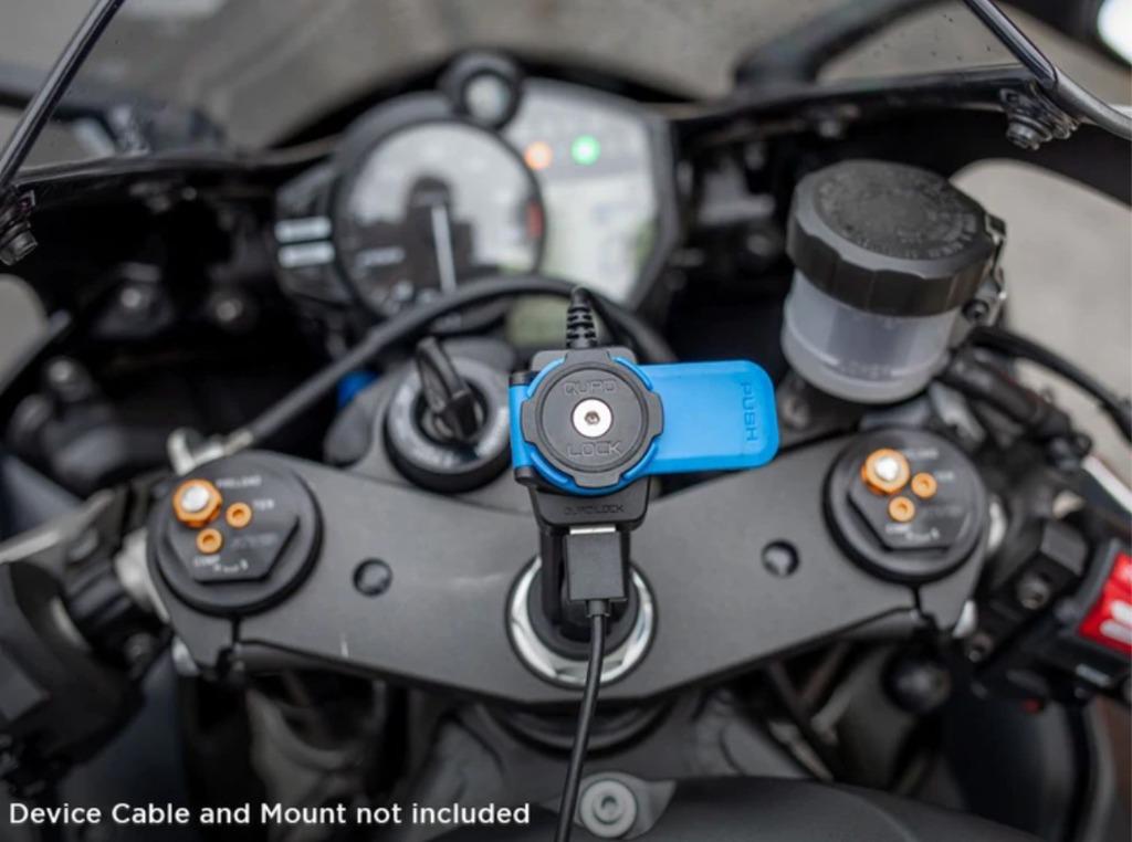 Quad Lock Motorcycle USB Charger, Motorcycles, Motorcycle Accessories ...