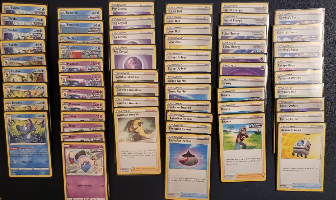 Rapid Strike Malamar Deck, Hobbies & Toys, Toys & Games on Carousell