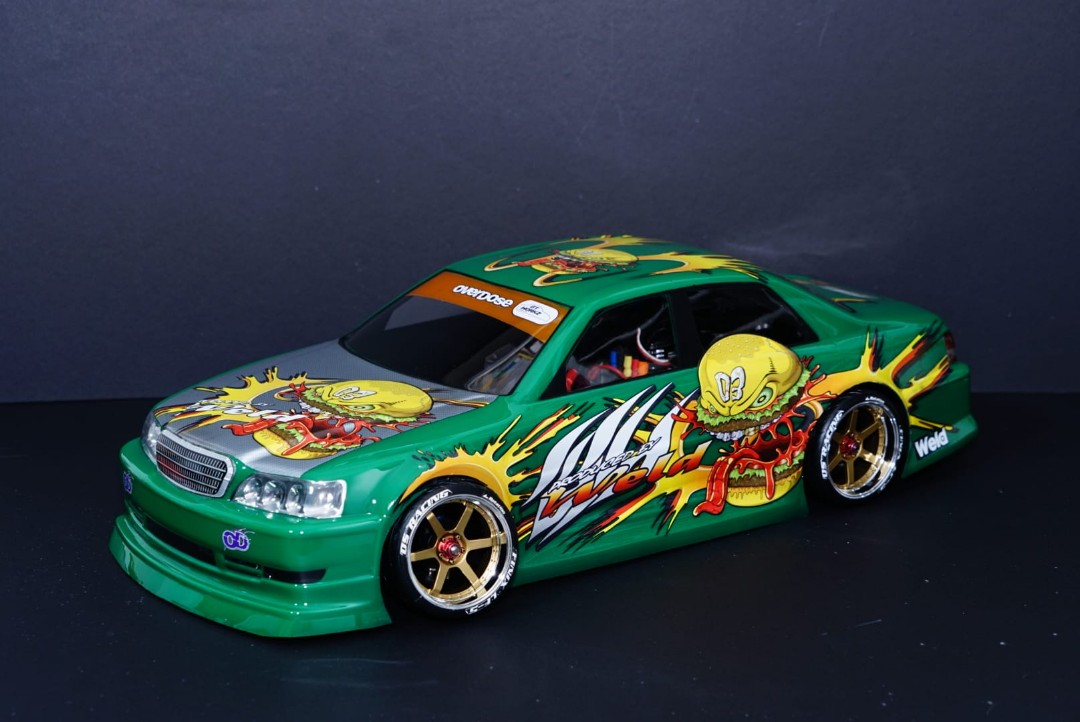 Rc drift shell (toyota jzx100), Hobbies & Toys, Toys & Games on Carousell