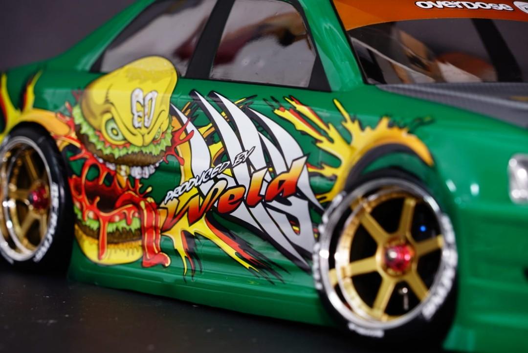 Rc drift shell (toyota jzx100), Hobbies & Toys, Toys & Games on Carousell