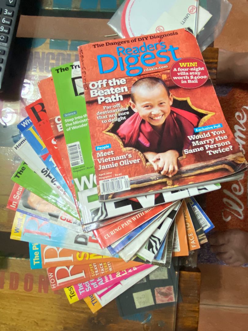 Readers Digest, Hobbies & Toys, Books & Magazines, Magazines on Carousell