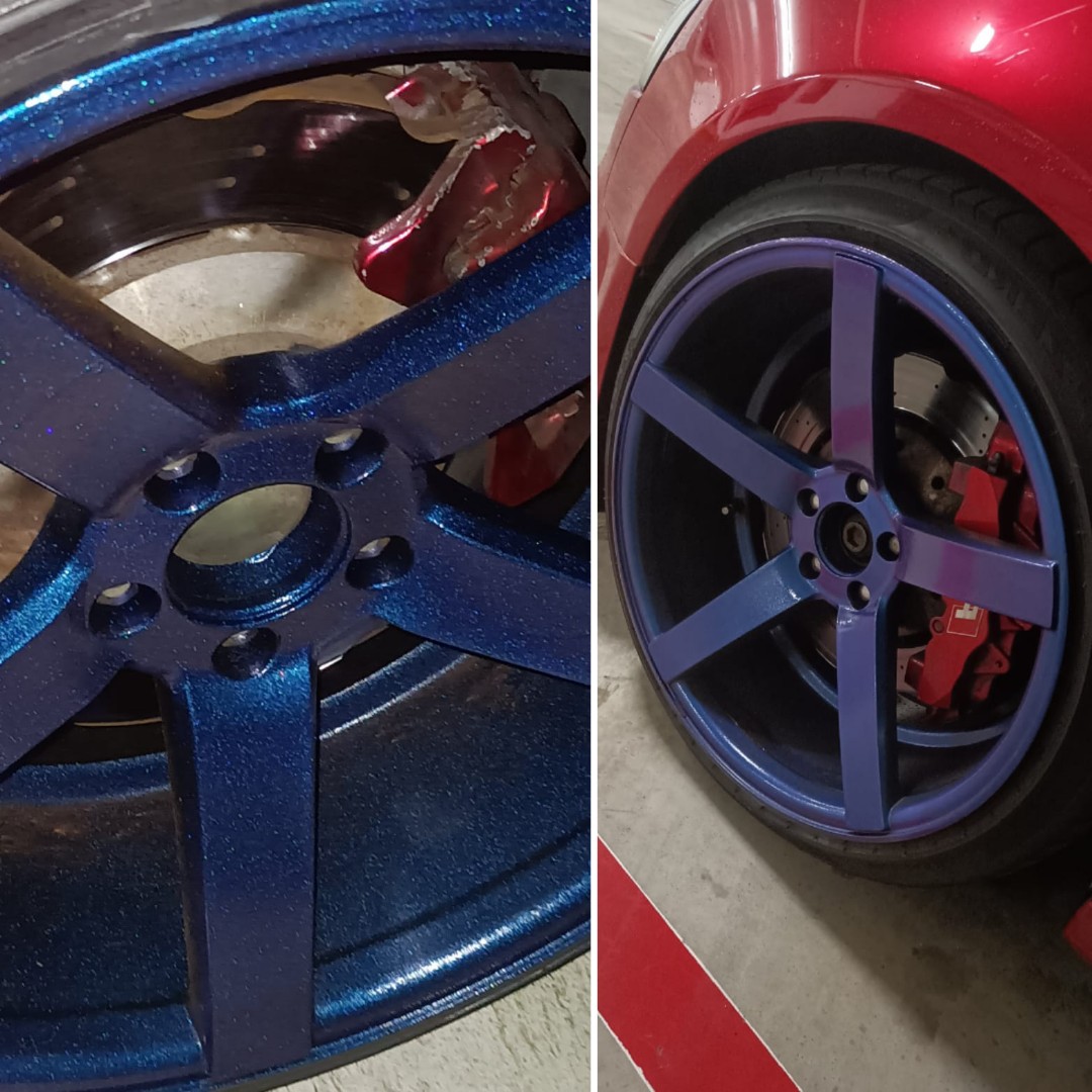 Rims Spray Services, Car Accessories, Tyres & Rims on Carousell