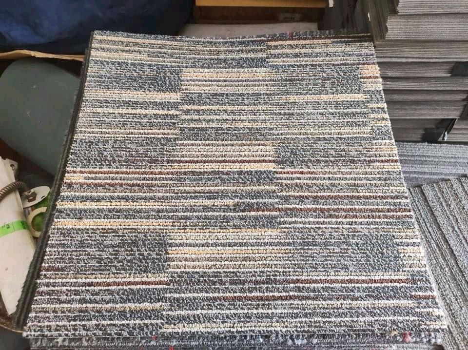 Rubberized Carpet tile, Furniture & Home Living, Home Decor, Carpets ...
