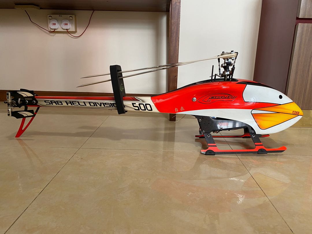 SAB Goblin 500 Remote Control Helicopter, Hobbies & Toys, Toys & Games ...