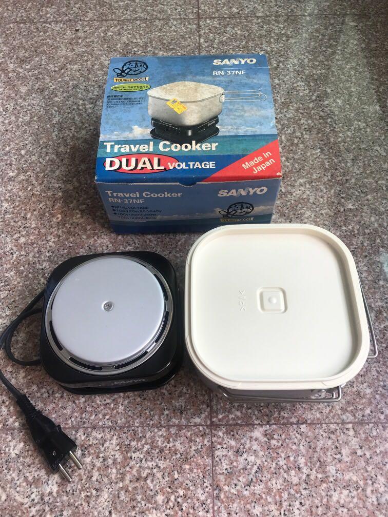 Sanyo travel portable cooker dual voltage 110-220V tourist model RN ...