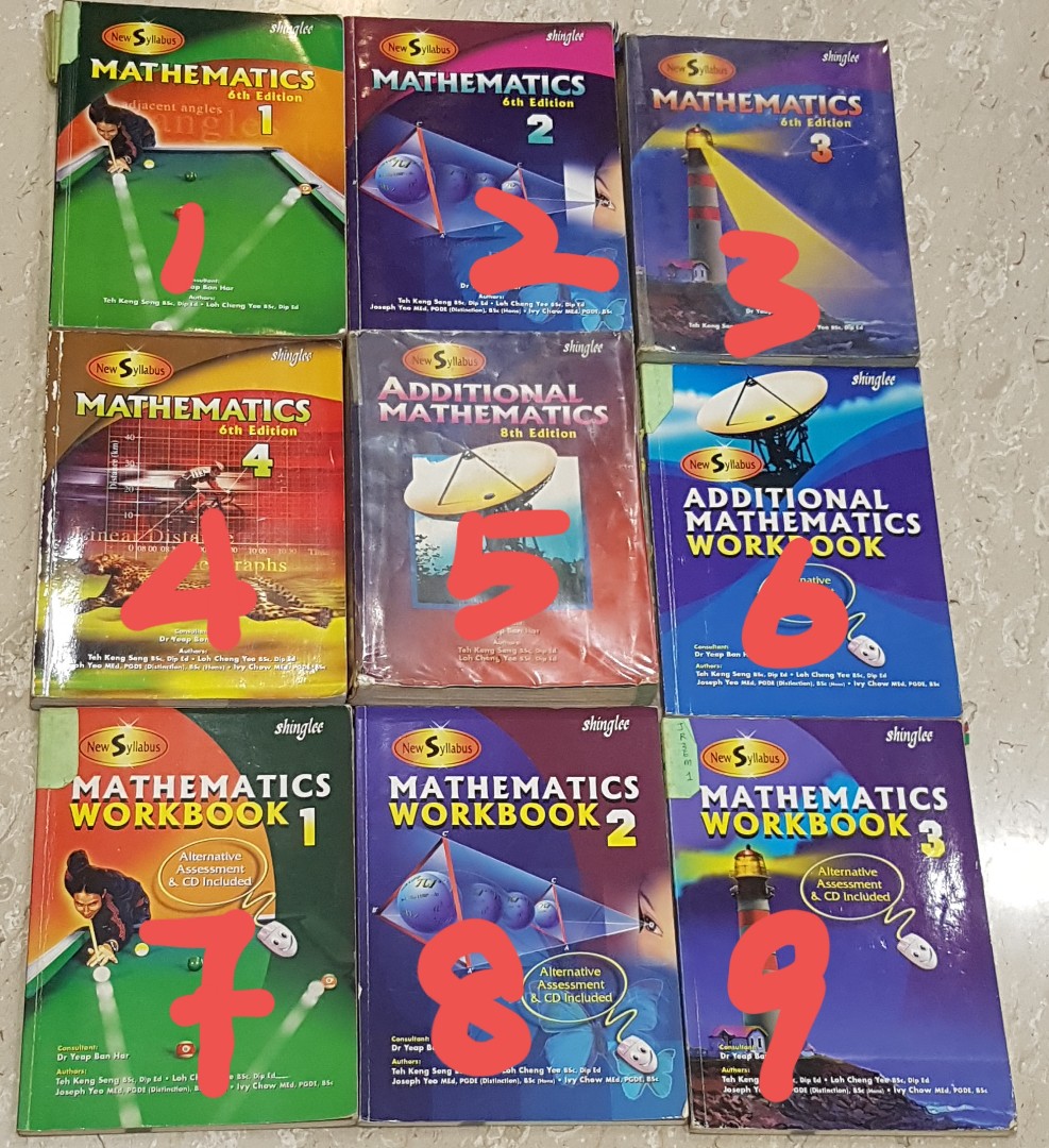 Secondary Sch Math text books, Hobbies & Toys, Books & Magazines ...