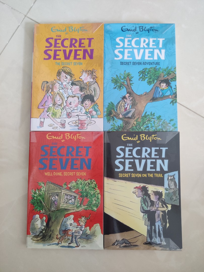 Secret Seven Books 1-4, Hobbies & Toys, Books & Magazines, Children's ...