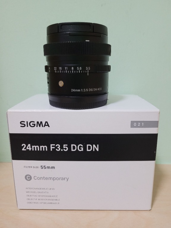 Sigma 24mm f3.5 DG DN Comtemporary lens, Photography, Lens & Kits on ...