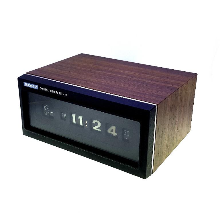 SONY DT-10 Digital Flip Clock Timer (Made in Japan) Tested in Excellent ...