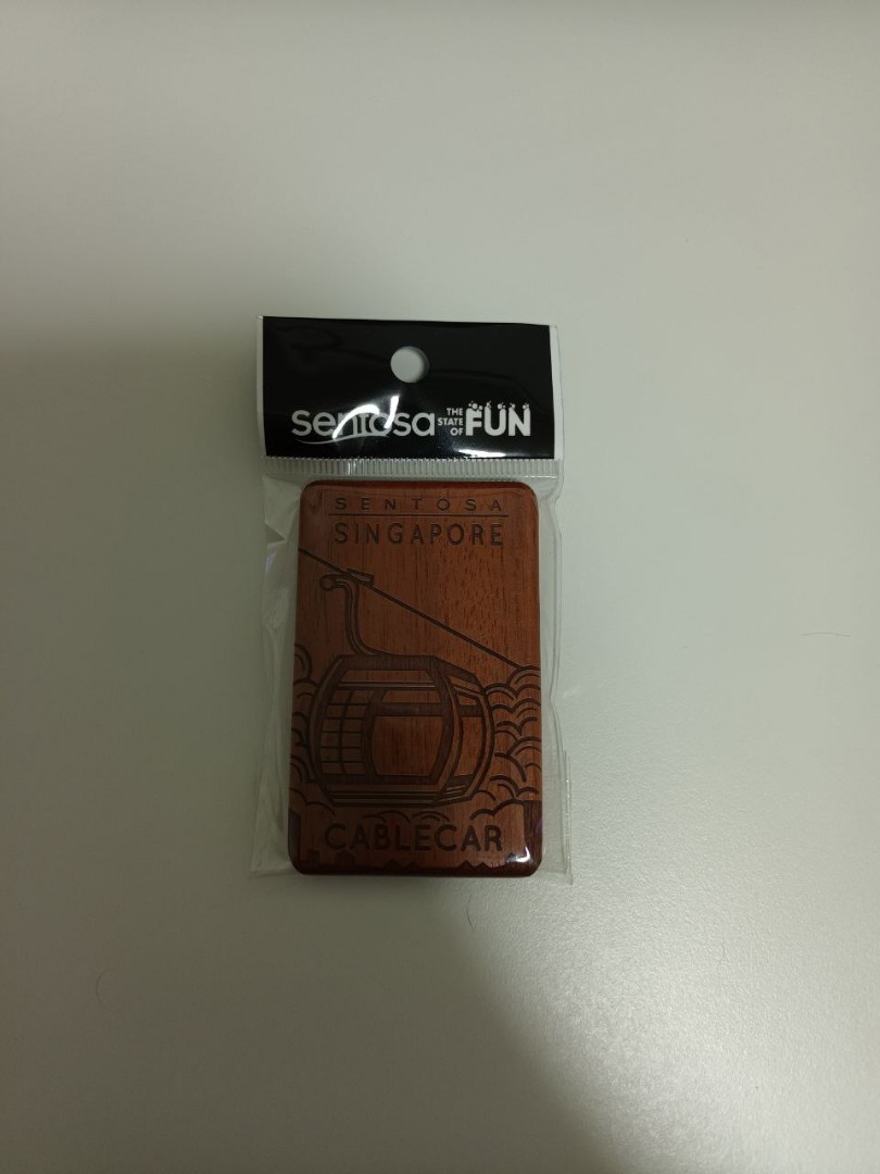 Souvenir Sentosa Cable Car Magnet, Hobbies & Toys, Stationery & Craft ...