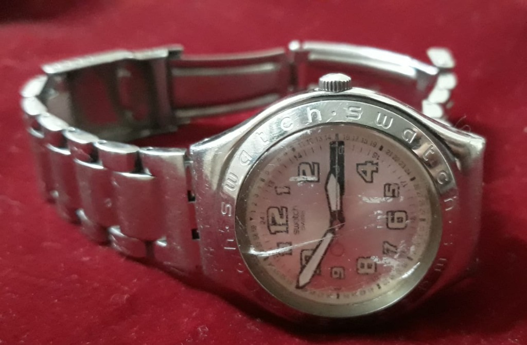SWATCH IRONY 2001 MENS Watch SR726SW @ Faulty, Men's Fashion, Watches ...
