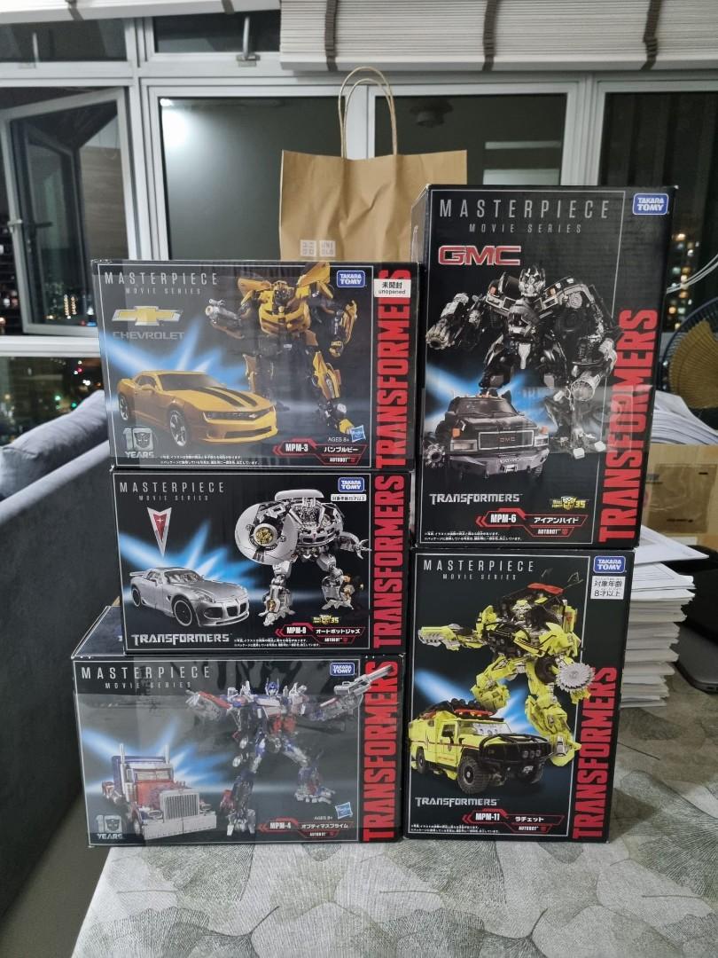 Takaratomy Transformer Masterpiece MPM 3 Bumblebee MPM 4 Optimus Prime ...