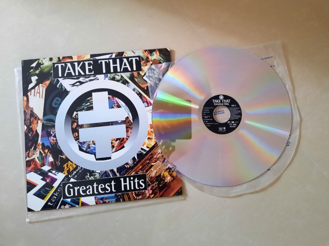 Take That Greatest Hits 1996 (12 inch Laserdisc), Hobbies & Toys, Music ...