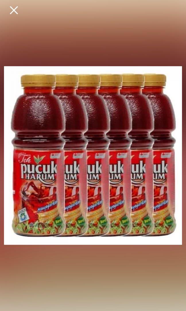 Teh / pucuk harum 350ml x24, Food & Drinks, Beverages on Carousell