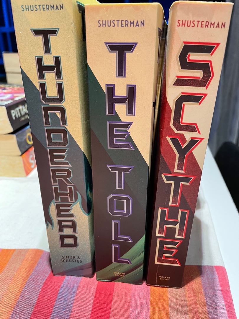 The arc of a Scythe series, Hobbies & Toys, Books & Magazines, Fiction ...