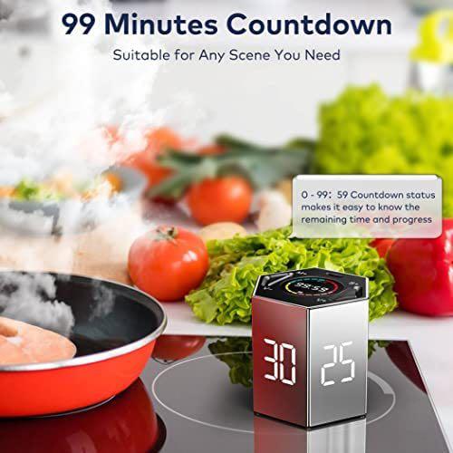 TickTime Visual Kitchen Timer, Digital Classroom Countdown Timers for ...