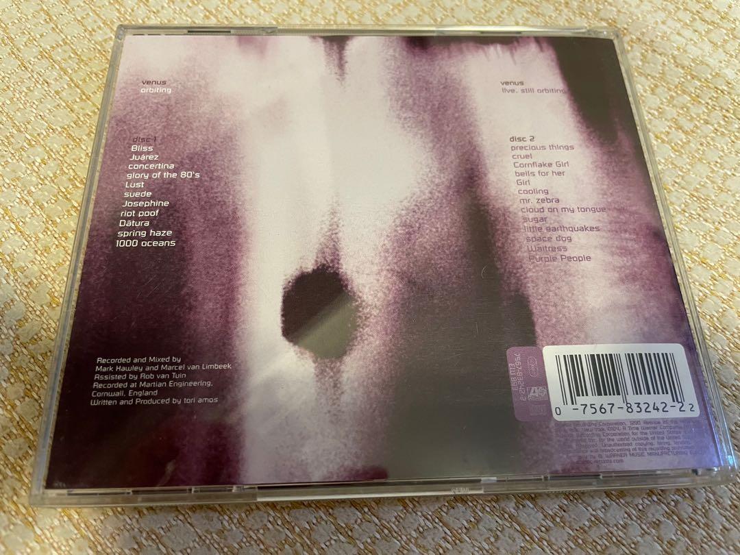 Tori Amos to venus and back tori amos 2CD, 興趣及遊戲, 音樂、樂器 & 配件, 音樂與媒體 ...