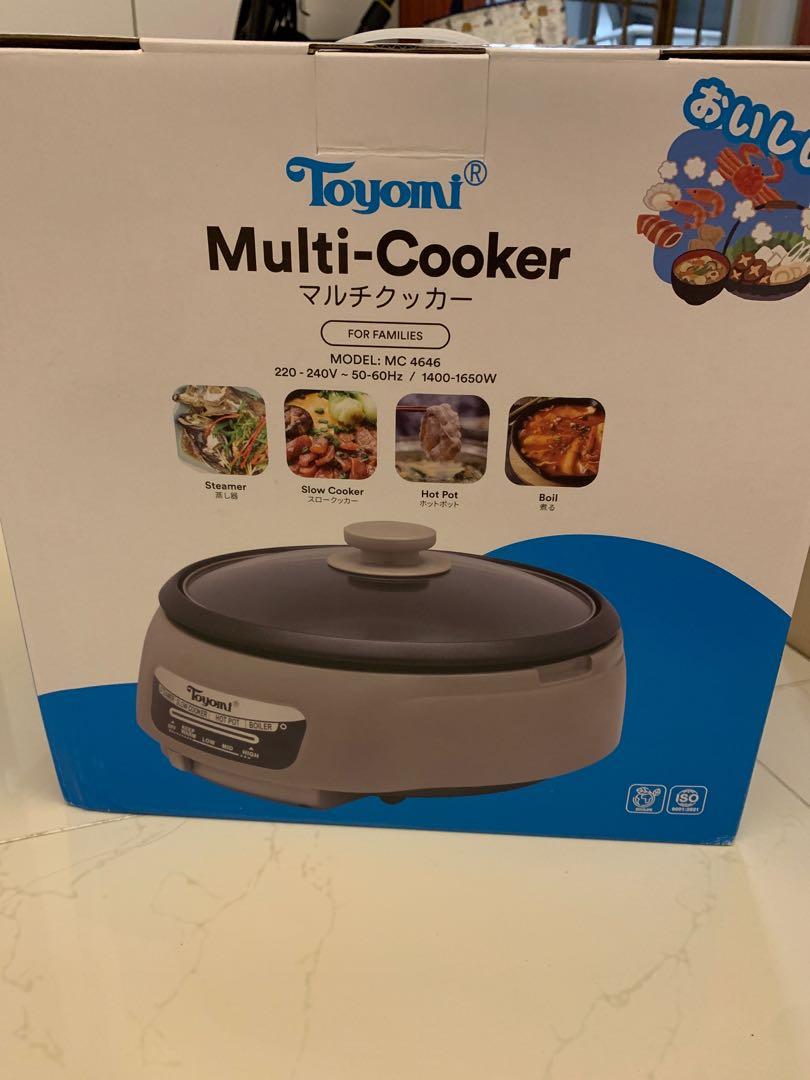 Toyomi Multi-Cooker, MC4646, TV & Home Appliances, Kitchen Appliances ...