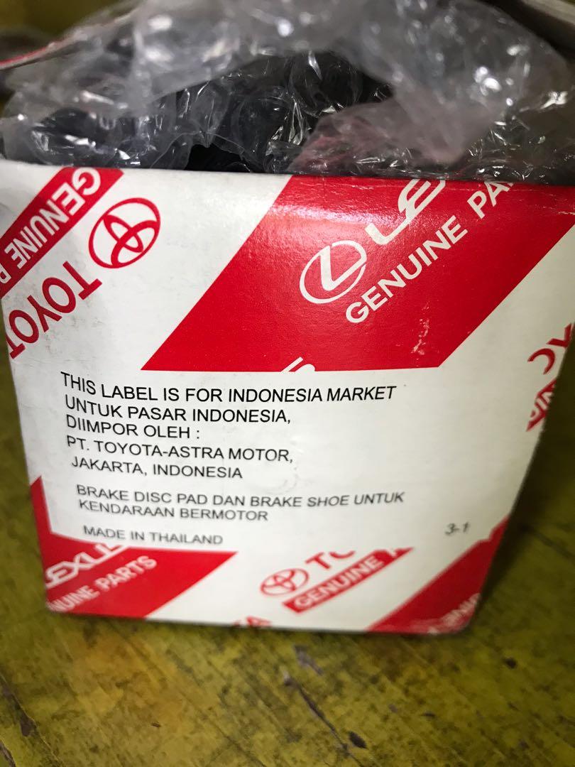 Toyota Innova Front Brake Pad, Auto Accessories on Carousell