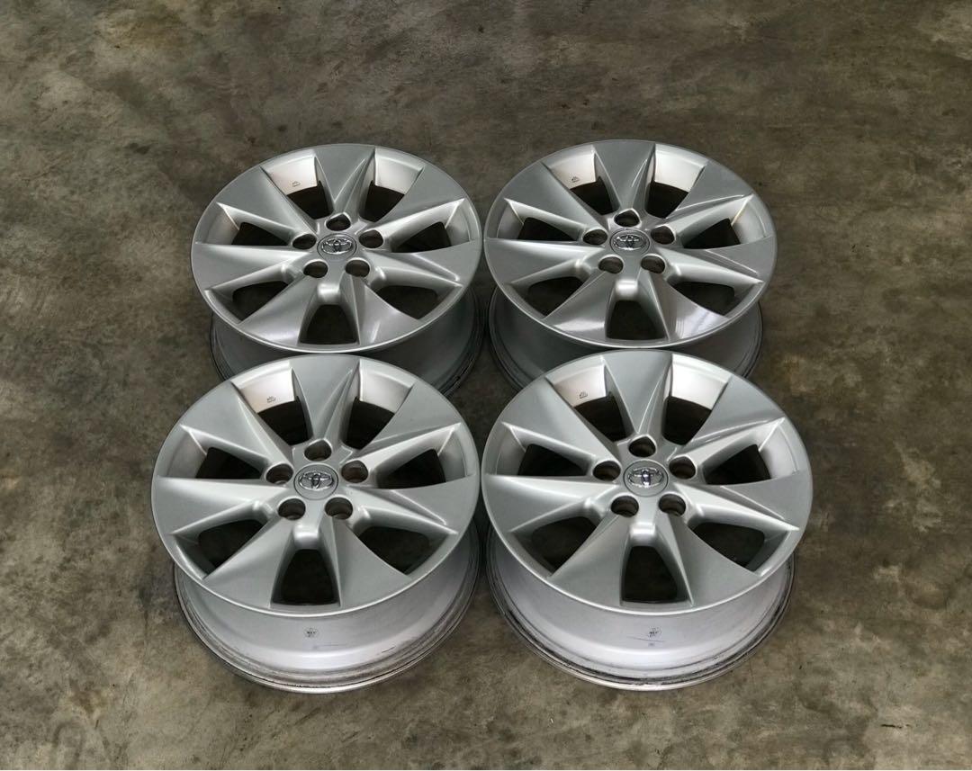 TOYOTA ORIGINAL 17 rim camry estima innova alphard vellfire rush ...