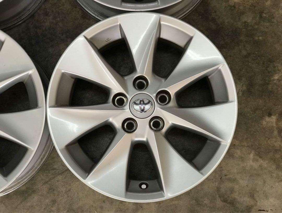 TOYOTA ORIGINAL 17 rim camry estima innova alphard vellfire rush ...