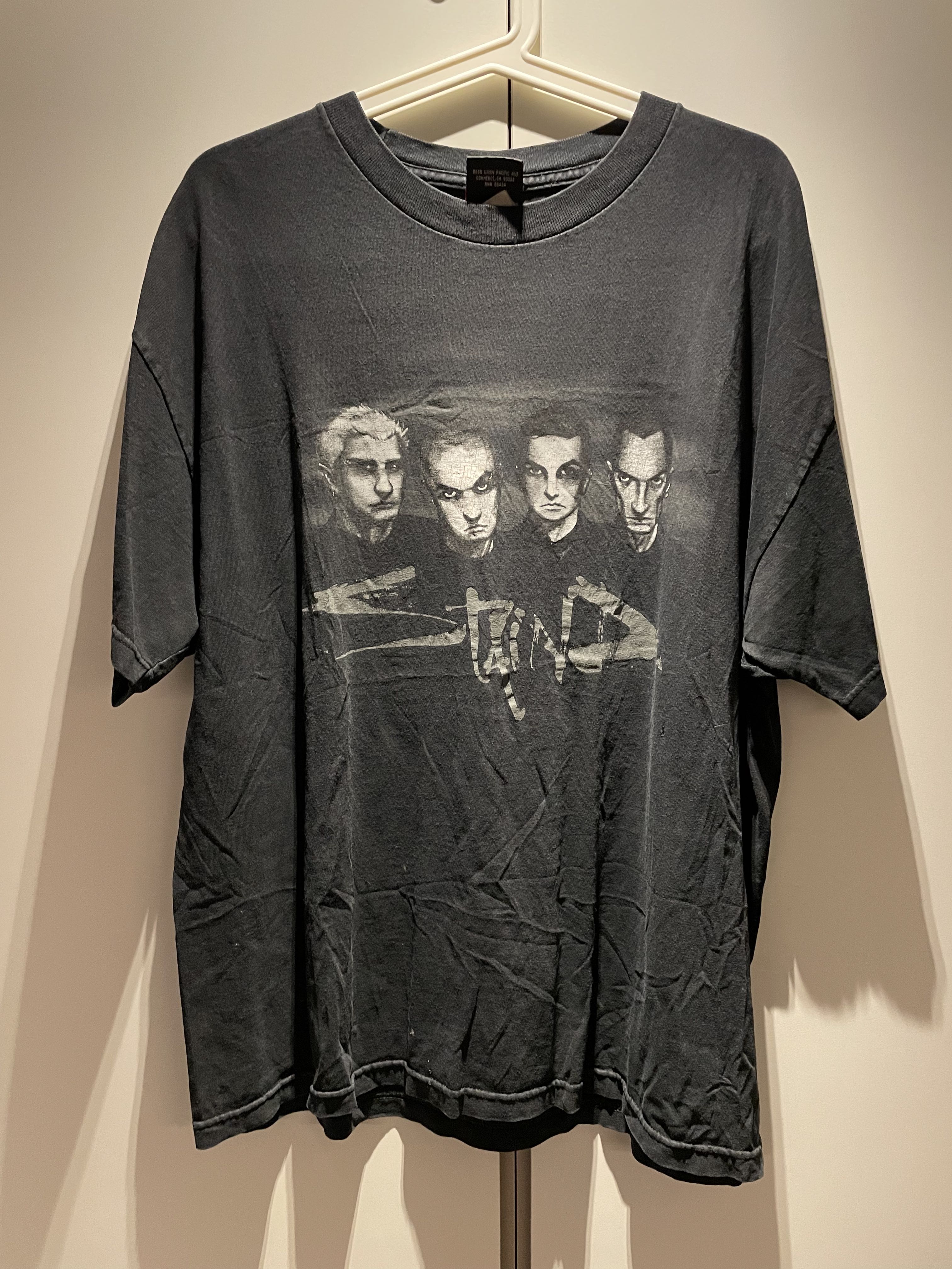 Vintage 2001 Staind Concert Band Tee Shirt, Men's Fashion, Tops & Sets ...