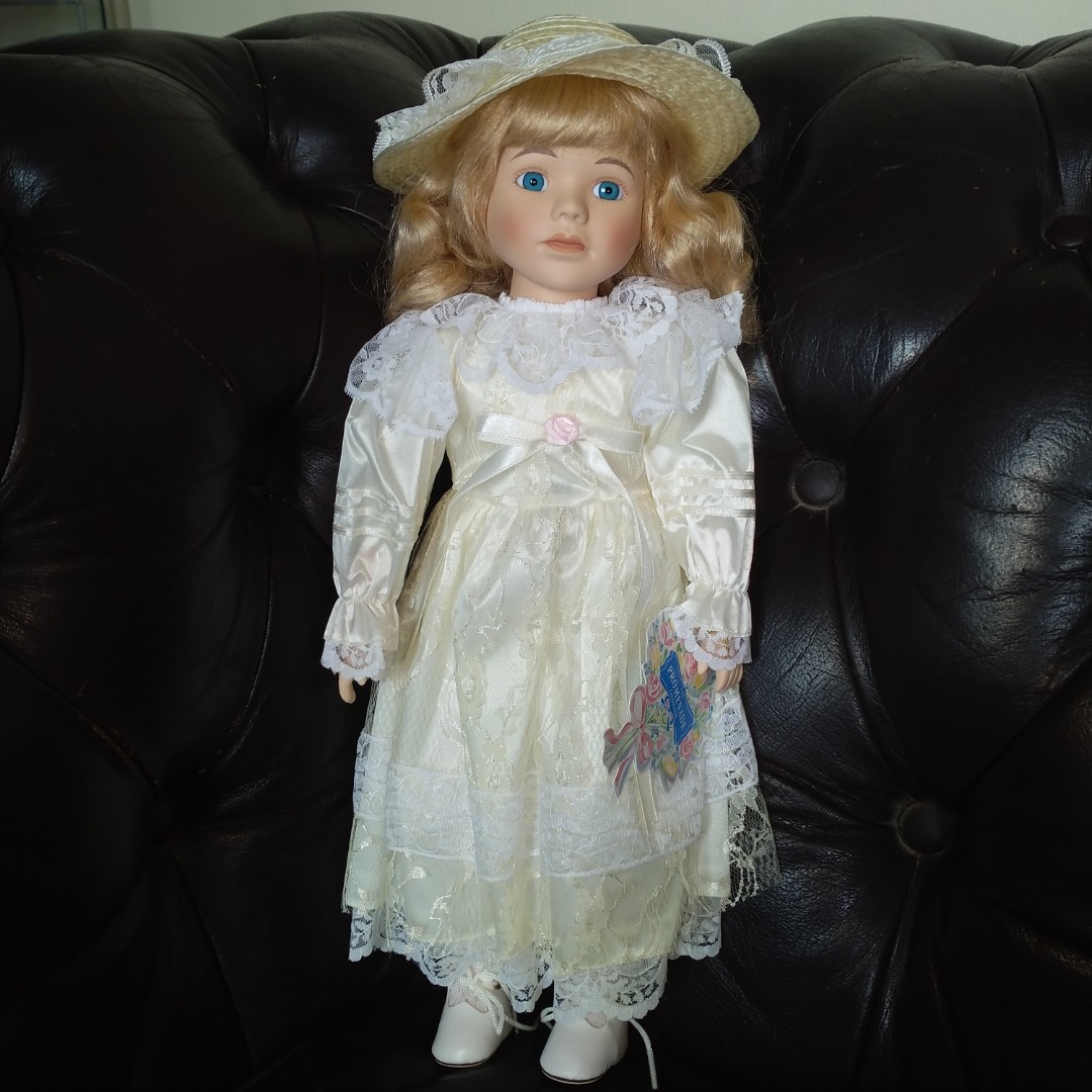 Vintage Porcelain Doll Promenade Collection With Original Box, Hobbies ...