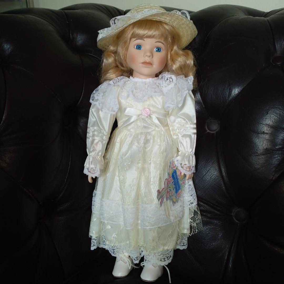 Vintage Porcelain Doll Promenade Collection With Original Box, Hobbies ...