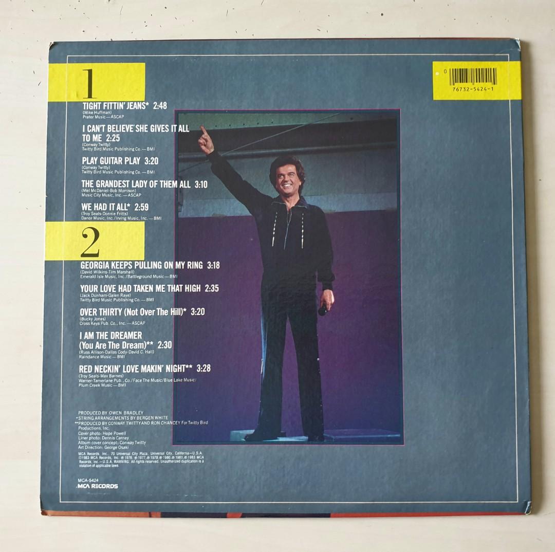 Vinyl, LP, Hank Williams, Jr,Conway Twitty, B.J. Thomas, Eddy Arnold ...