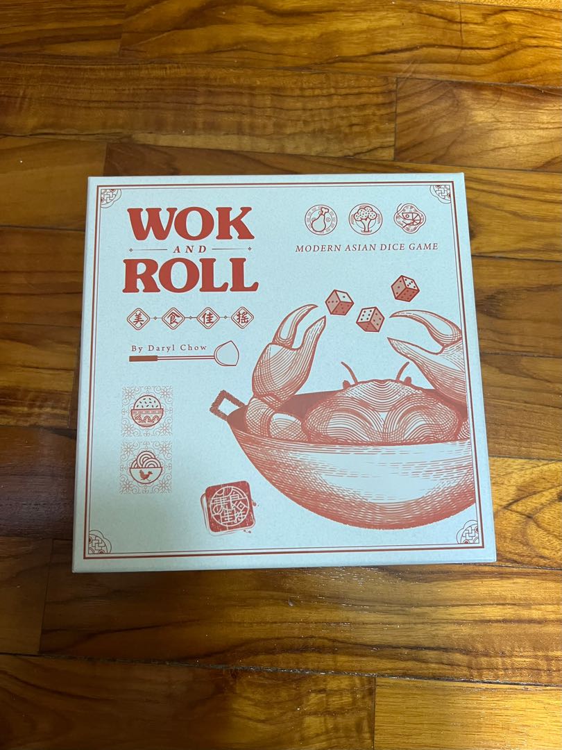 Wok and Roll Board and Dice Game, Hobbies & Toys, Toys & Games on Carousell