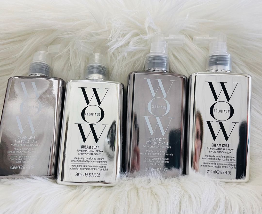 WOW DREAMCOAT NATURAL SPRAY&CURLY HAIR, Beauty & Personal Care, Hair on ...