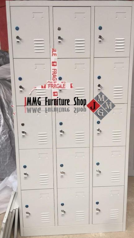 15 DOOR LOCKER CABINET l STEEL CABINET l OFFICE FURNITURE l PARTITION ...