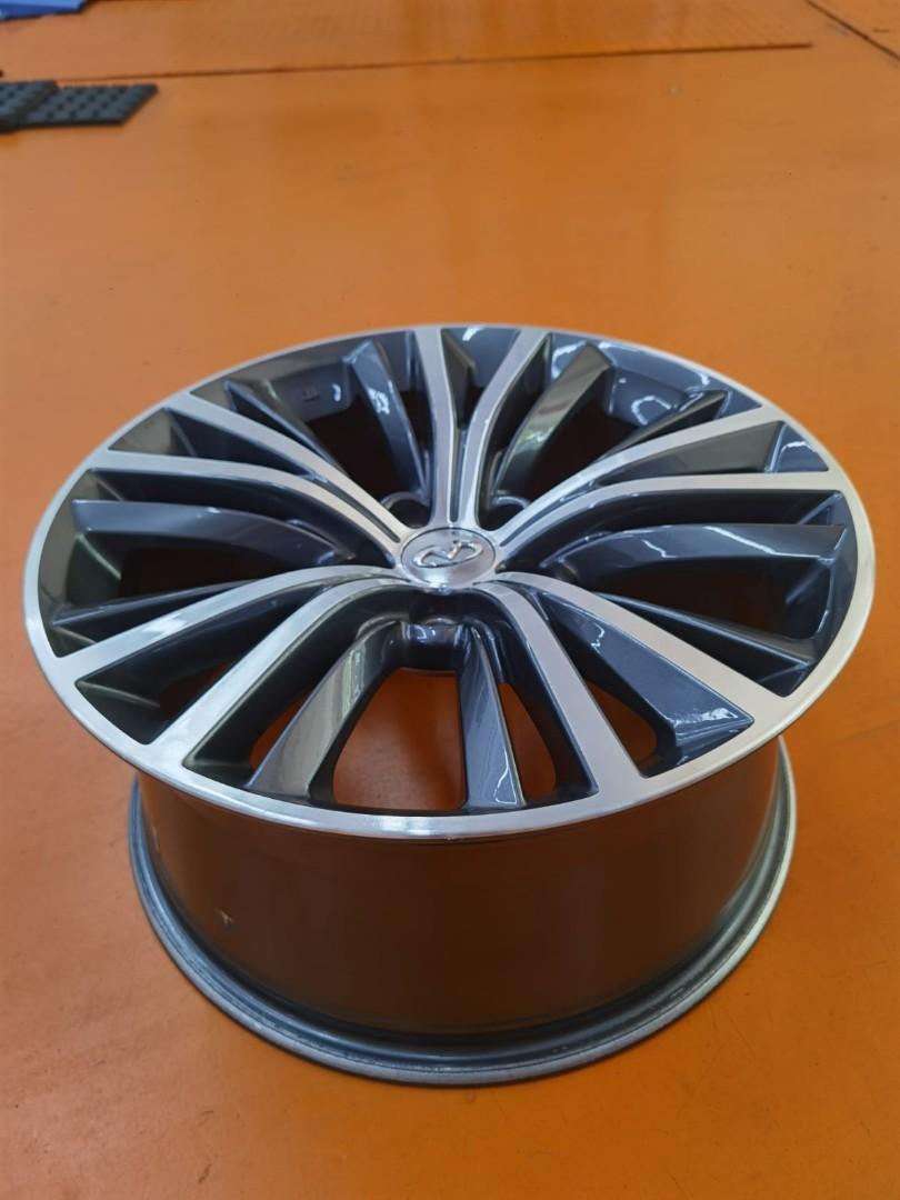 19 inch infinity rims . Original. 09, Car Accessories, Tyres & Rims on ...